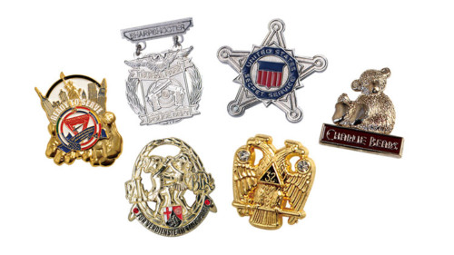 Promotional 40mm Die Cast Badges | CM Brand